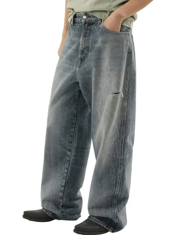 1989 STUDIO Rhodesian Wide Leg Denim Pants - Blue