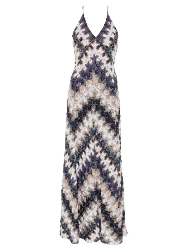 Missoni Sleeveless Long Dress - Multicolor