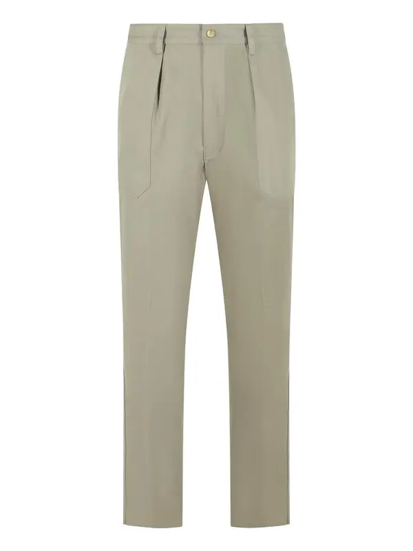 Eleventy Cotton Pants - Gray