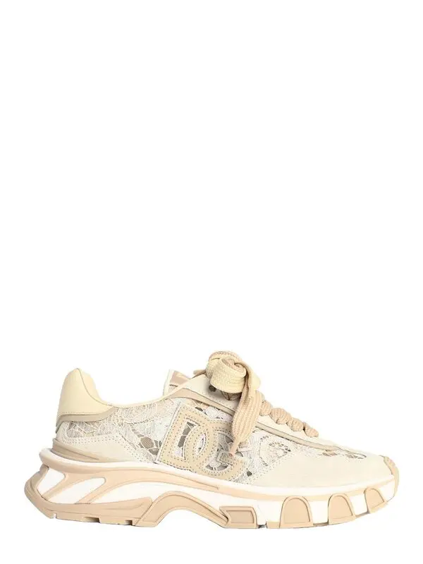 Dolce & Gabbana Dg Country Road" Lace Sneakers - White