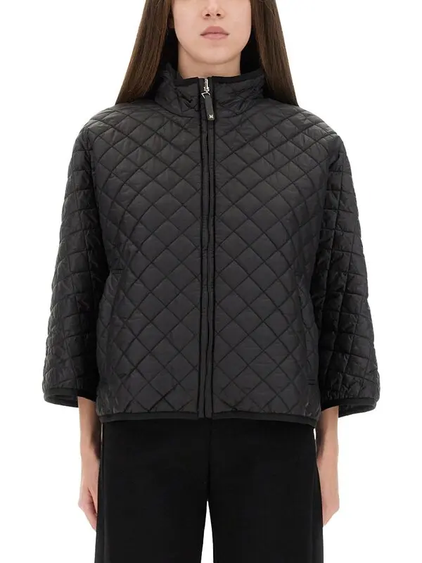 Max Mara Quilted Jacket Delfina - Black