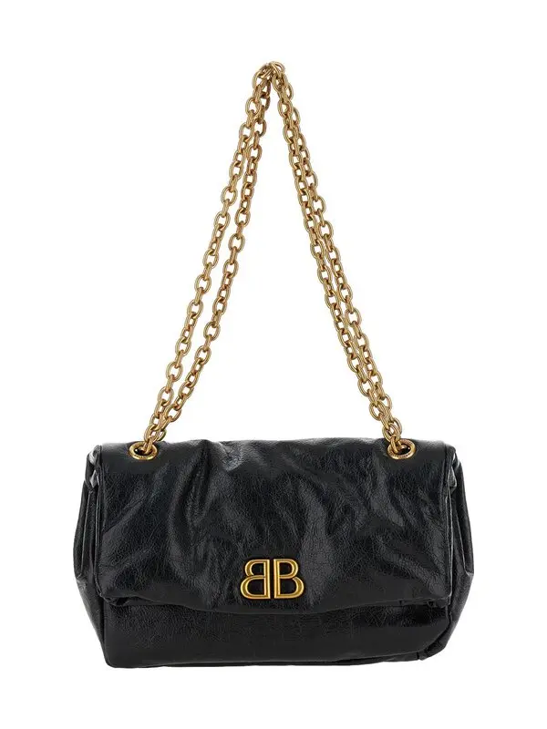 Balenciaga Monaco Chain Shoulder Bag - Multicolor