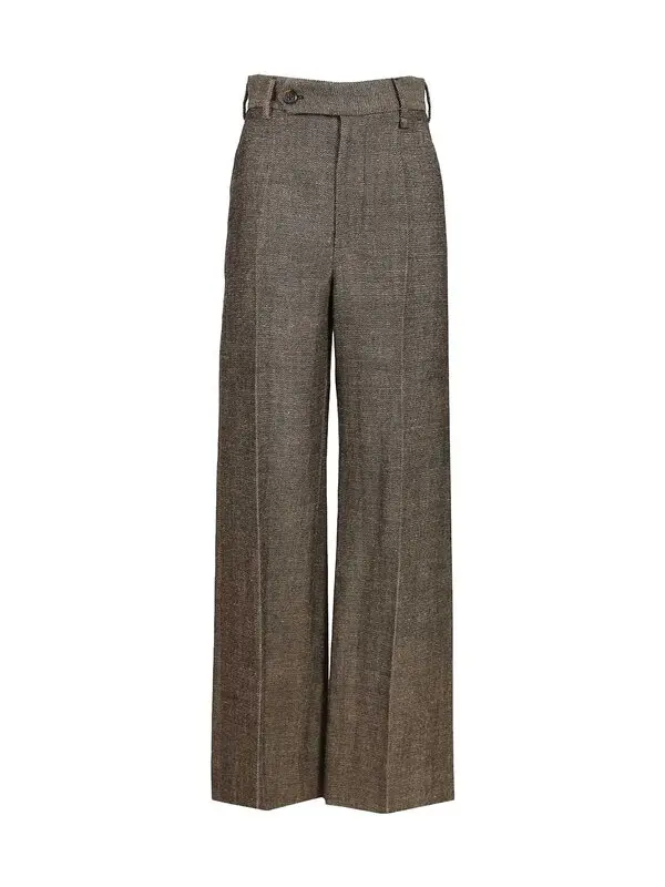 VIVIENNE WESTWOOD Lauren Wide Leg Trousers - Cream