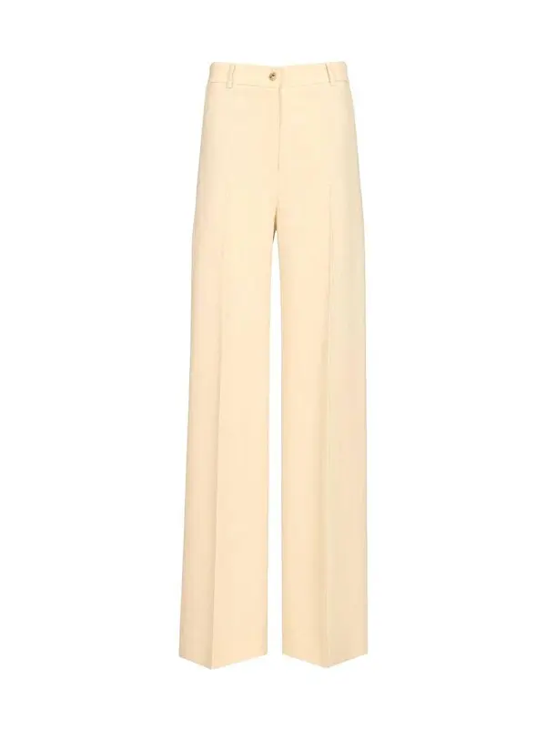 Etro Palazzo Trousers - White