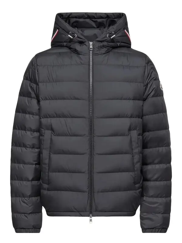 Moncler Quilted Hooded Down Jacket - Multicolor