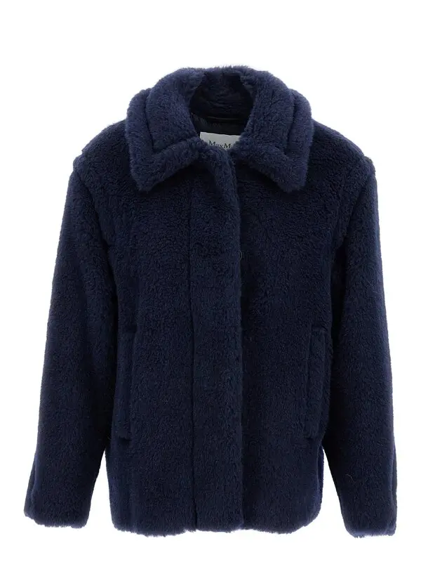 Max Mara Fur Coat - Multicolor
