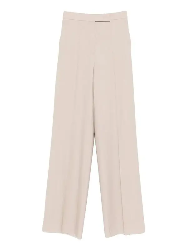 Max Mara Straight-leg Trousers - Cream