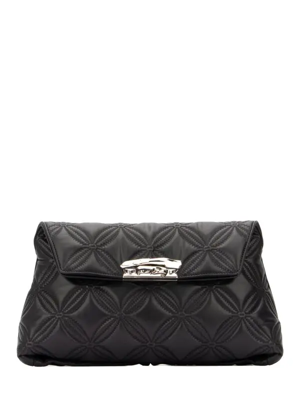 Alexander McQueen Quilted Clutch With Clasp - Multicolor