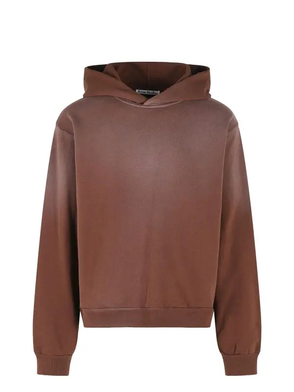 Acne Studios Cotton Blend Sweatshirt - Brown