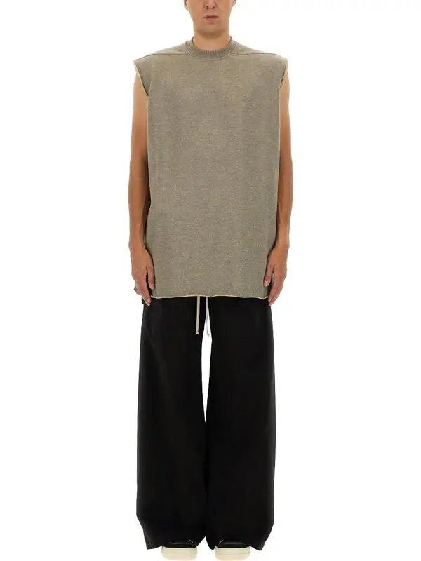 Rick Owens Tarp T Plush T-shirt - Gray
