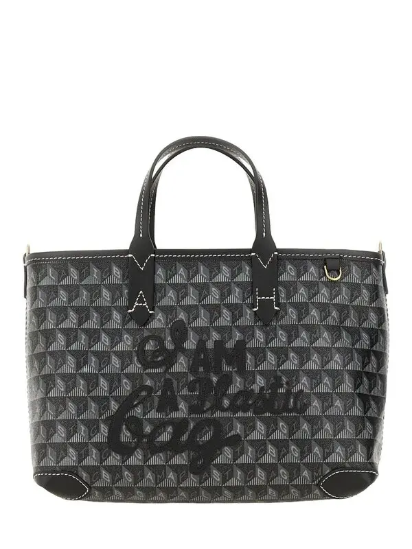 ANYA HINDMARCH I Am A Plastic Bag Tote Bag Xs - Black