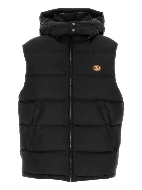 Valentino Garavani Puffer Vest - Black
