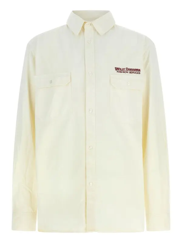 WILLY CHAVARRIA Corcoran' Shirt - Cream