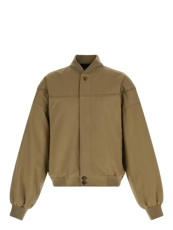 WILLY CHAVARRIA Gas Station Bomber Jacket - Cream