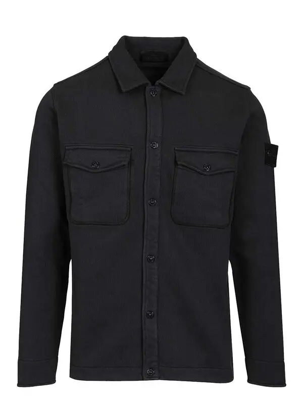 Stone Island Ghost Overshirt - Blue
