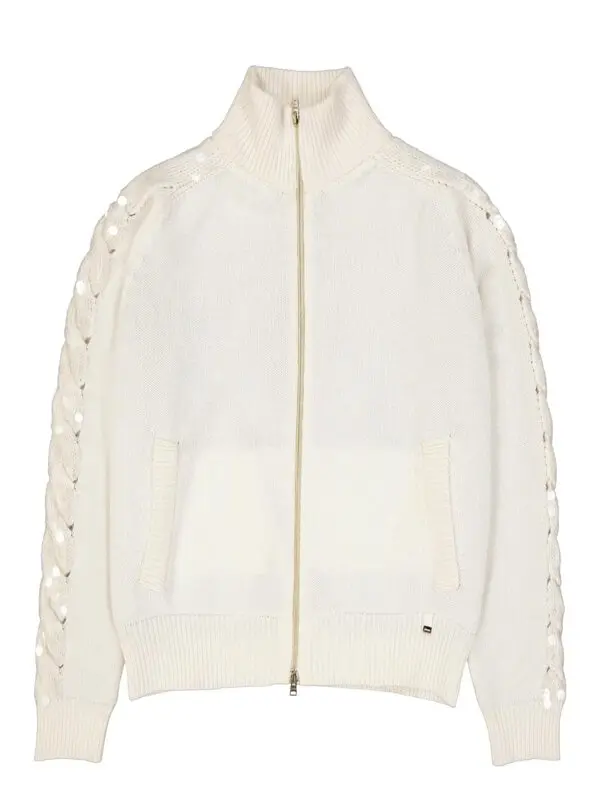 Herno Cashmere Cardigan - White
