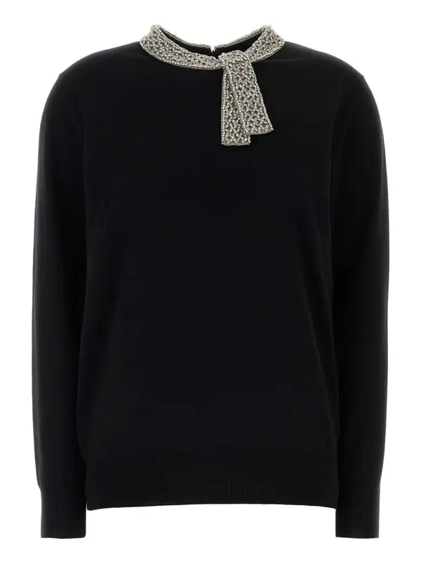 Valentino Garavani Wool Sweater - Black