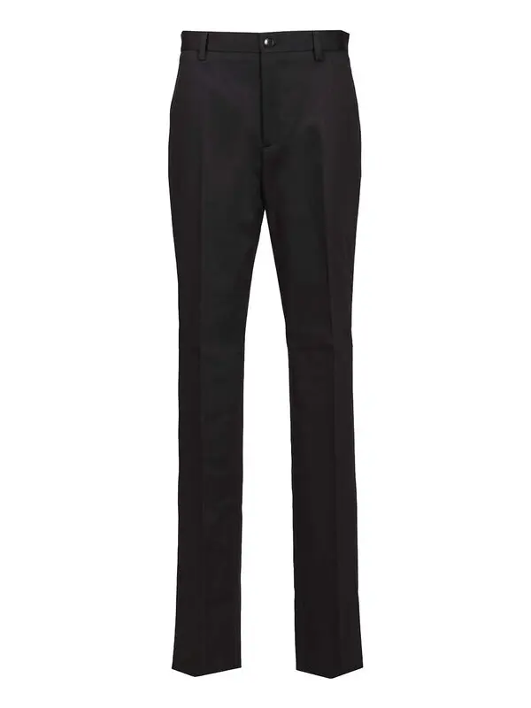 Etro Stretch Cotton Tailored Trousers - Blue
