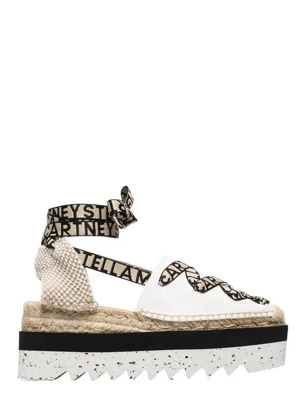 Stella McCartney Logo Espadrilles - White