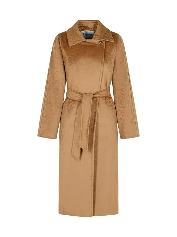 Max Mara Belted Coat - Cream