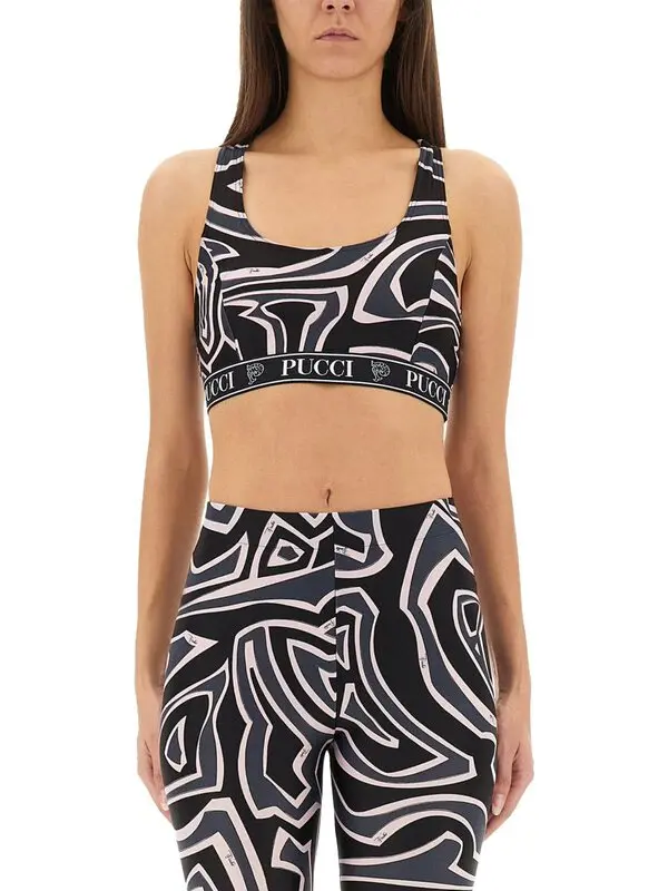 Emilio Pucci Labyrinth Print Top - Multicolor