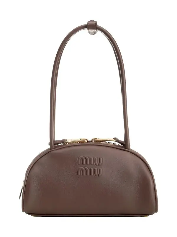 Miu Miu Rounded Beau Leather Mini Bag - Multicolor