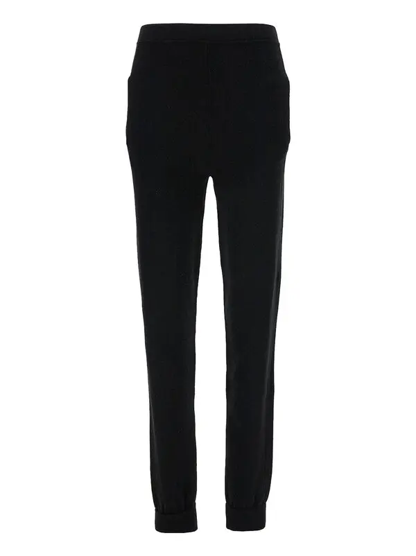 Saint Laurent High-waisted Cashmere Leggings - Multicolor