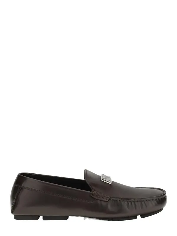 Dolce & Gabbana Dg Driver Loafers - Brown