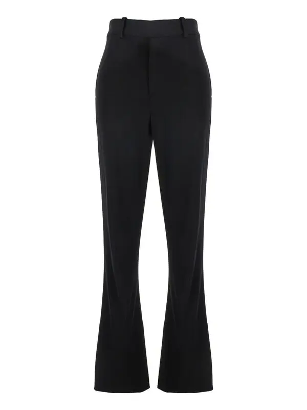 Bottega Veneta Flared Viscose Blend Pants - Multicolor