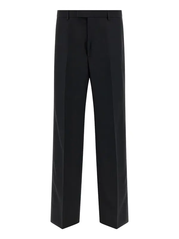Gucci Technical Panama Tailored Trousers - Black