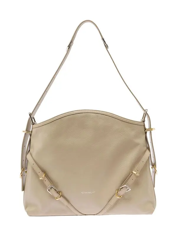Givenchy Voyou Shoulder Bag In Smooth Leather - Multicolor