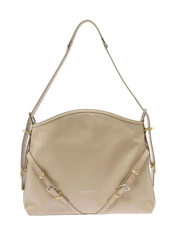 Givenchy Voyou Shoulder Bag In Smooth Leather - Multicolor
