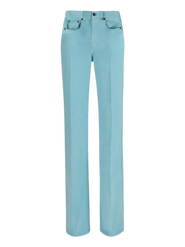 Chloé Straight-leg Denim Jeans - Blue