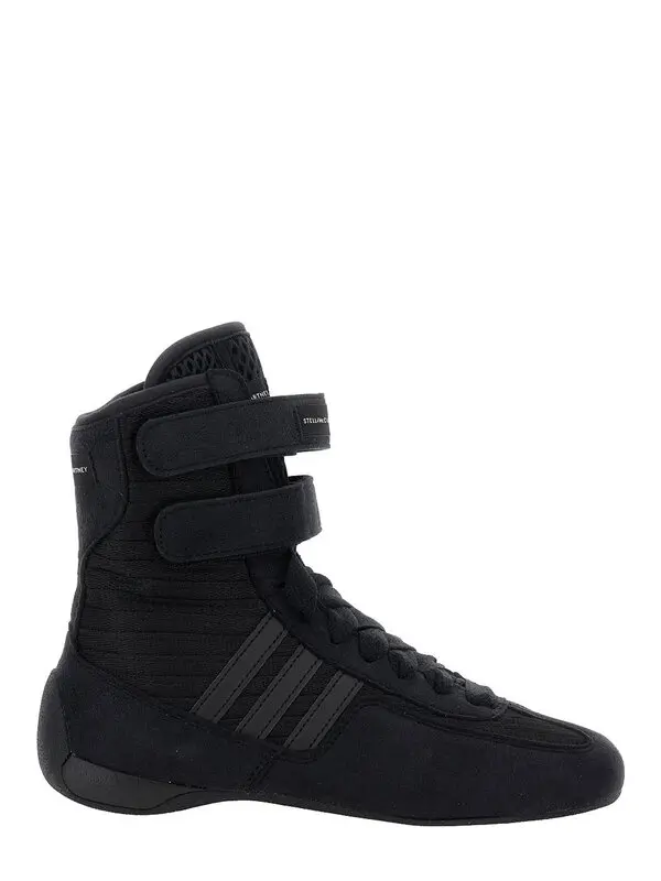 Stella McCartney High Top Sneakers With Strap Closure - Multicolor