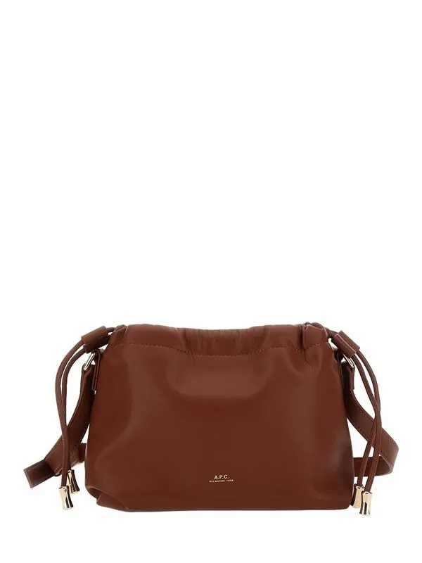 A.p.c. Ninon Mini Crossbody Bag - Brown