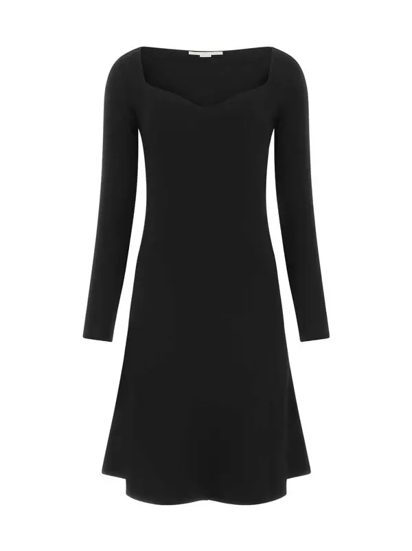 Stella McCartney Viscose Blend Dress - Black