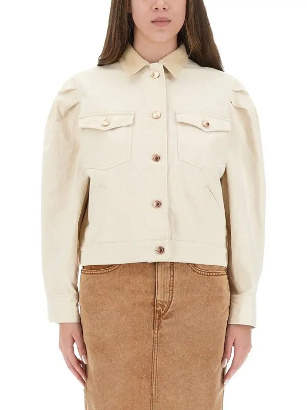 Isabel Marant Étoile Nolinea Jacket - Cream