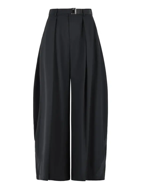 Sacai Wool Blend Suiting Pants - Black