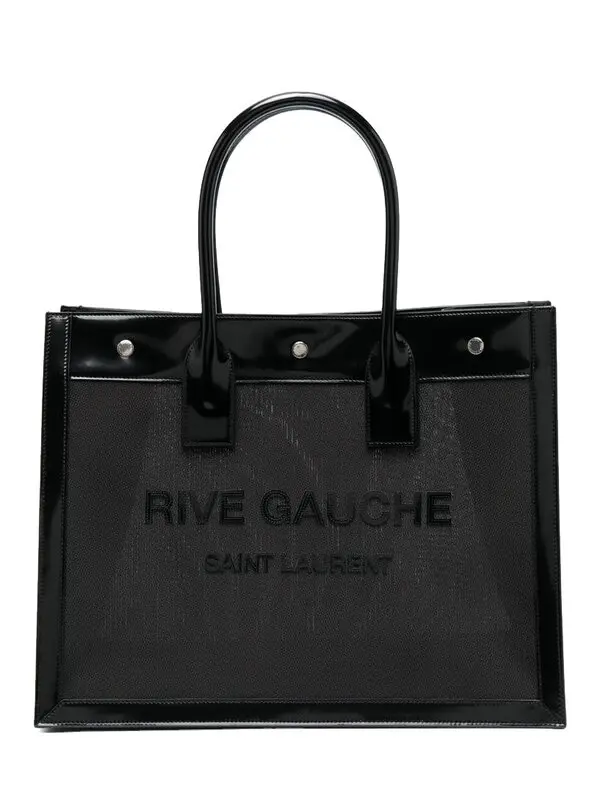 Saint Laurent Rive Gauche Tote Bag - Black