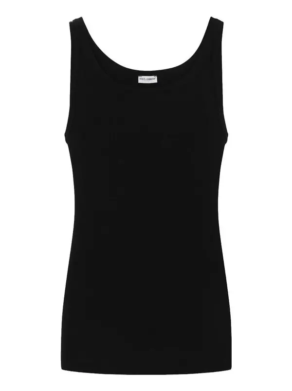 Dolce & Gabbana Tank Top Marcello - Black