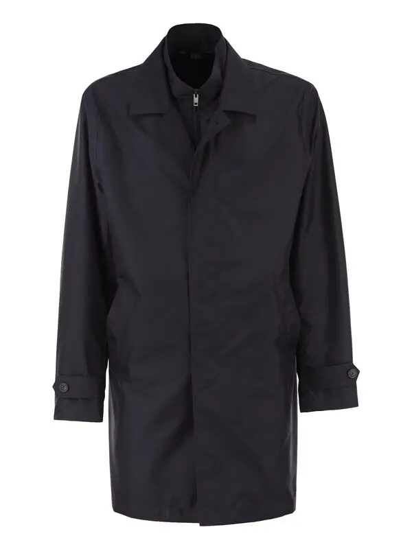 FAY Water-repellent Technical Poplin Morning Coat - Multicolor