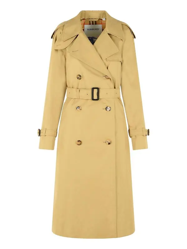 Burberry Castleford Trench Coat - Cream