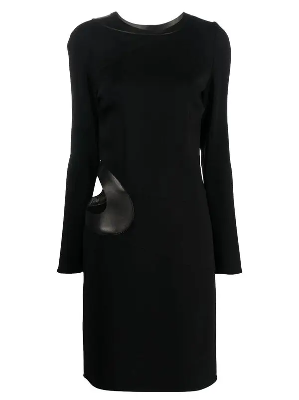 TOM FORD Stretch-design Cut-out Detail Dress - Black