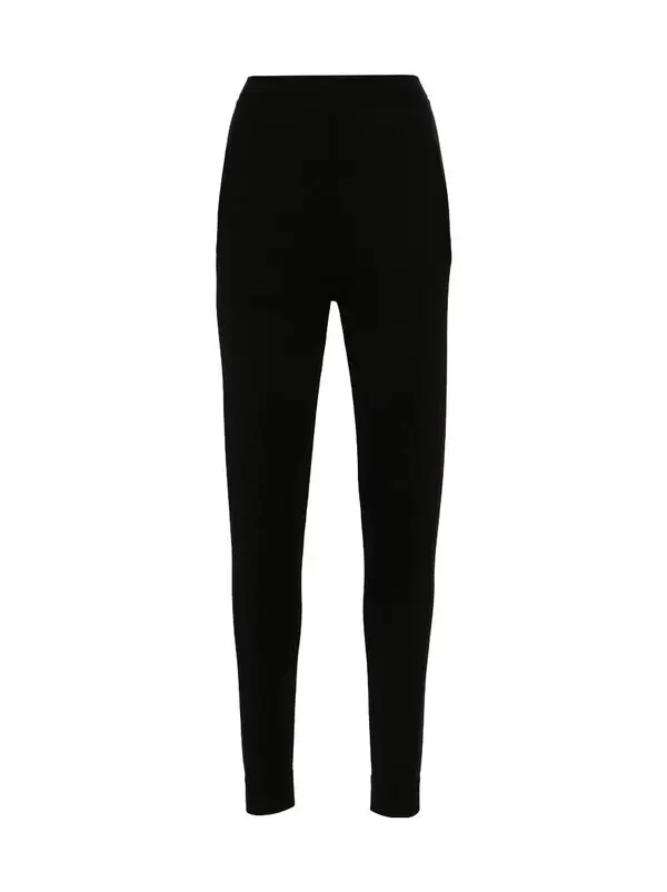 Saint Laurent Wool Trousers - Black