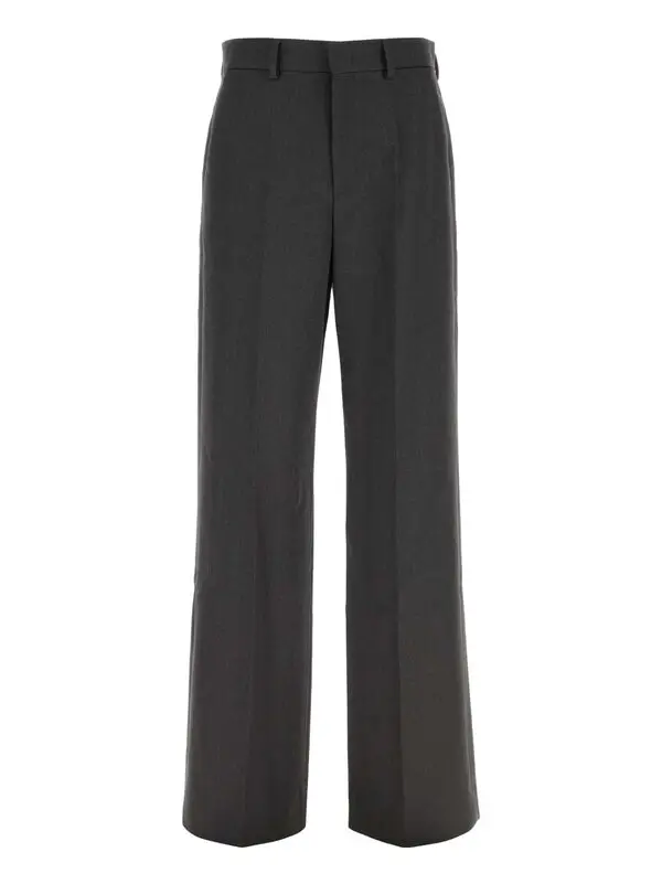 Valentino Garavani Wool Trousers - Gray
