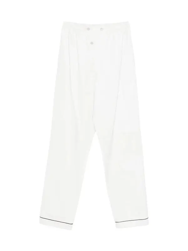 Prada Straight Cut Trousers - White