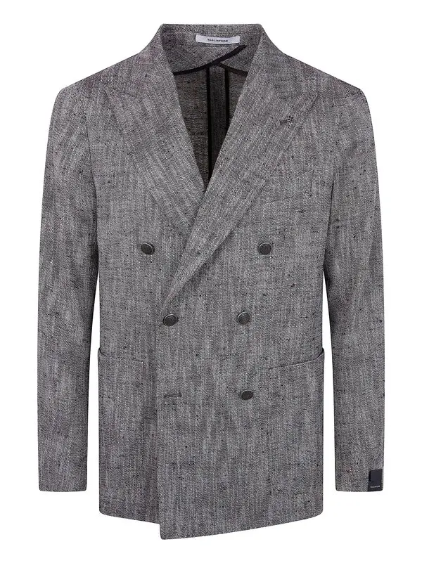 Tagliatore Montecarlo Double-breasted Blazer - Brown