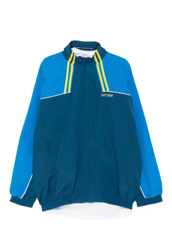 Martine Rose Zip-up Logo Detail Sport Jacket - Blue