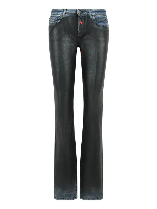 Acne Studios Skinny Cotton Jeans - Black