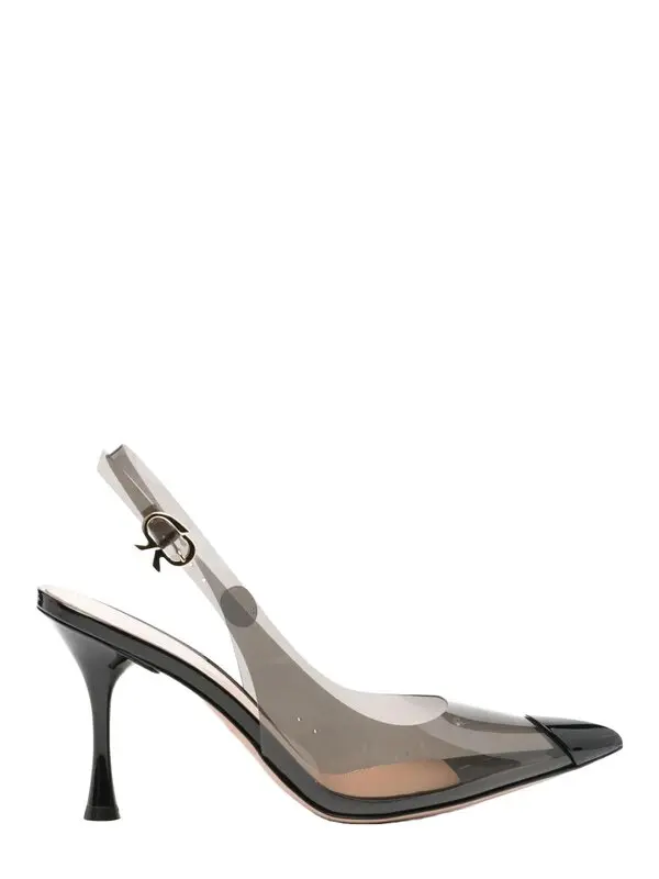 GIANVITO ROSSI Diana 85 Slingback Pumps - Black